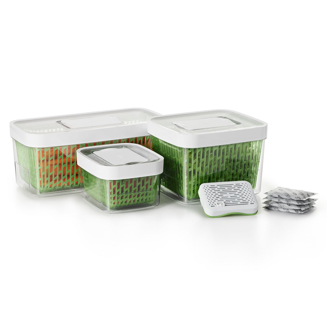 OXO GreenSaver Produce Keeper - Large - Green – Danielle Walker ...