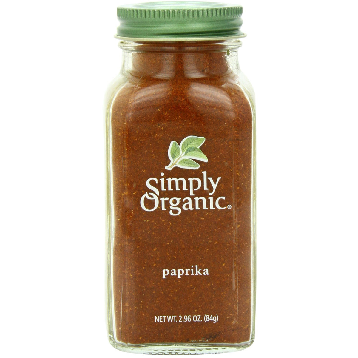 Simply Organic Paprika Ground Certified Organic, 2.96 Ounce Container ...
