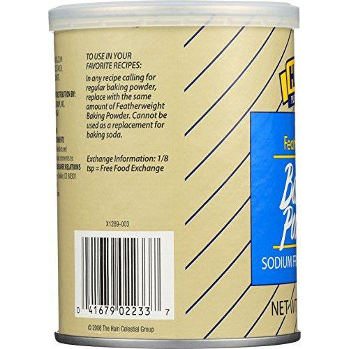 Baking Powder, 8 Ounce - Hain Pure Foods Featherweight – Danielle ...